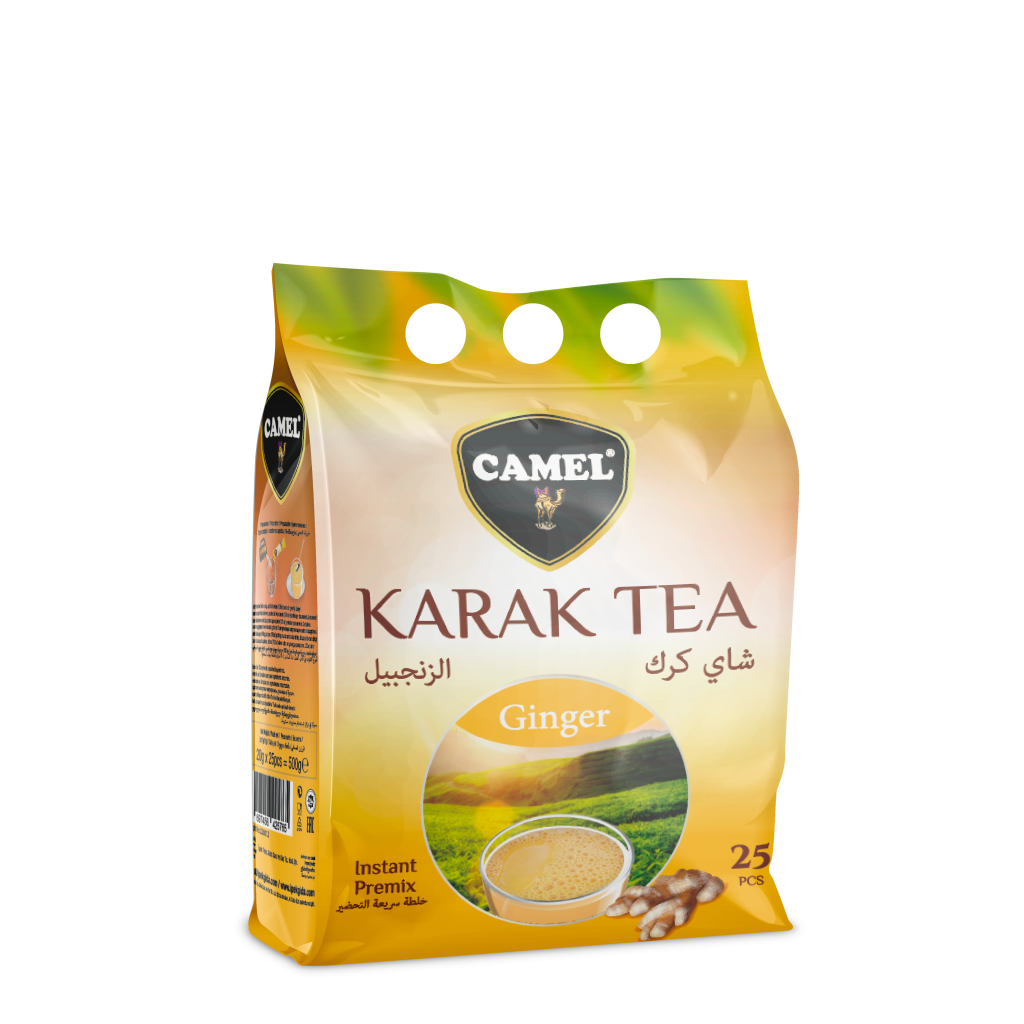 Camel Karak Tea Ginger 20gx25pcsx24 Torba - İpek Gıda